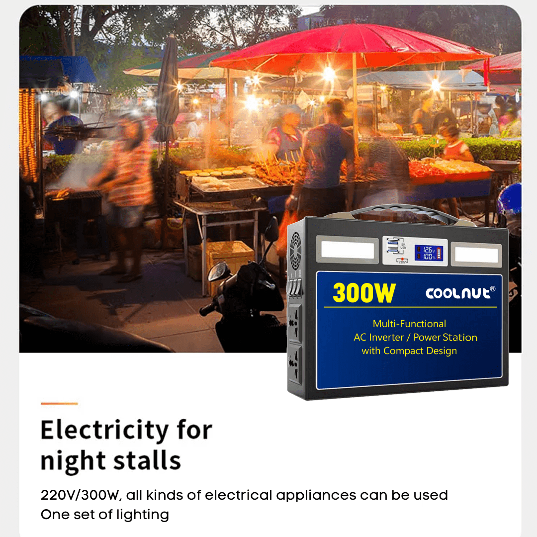 Best Power Station 300 Watt 150000 mah | Buy from Coolnut