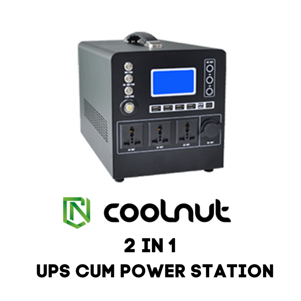 Portable UPS For Home, Office and Medical Equipments - 120000 mAh - Coolnut